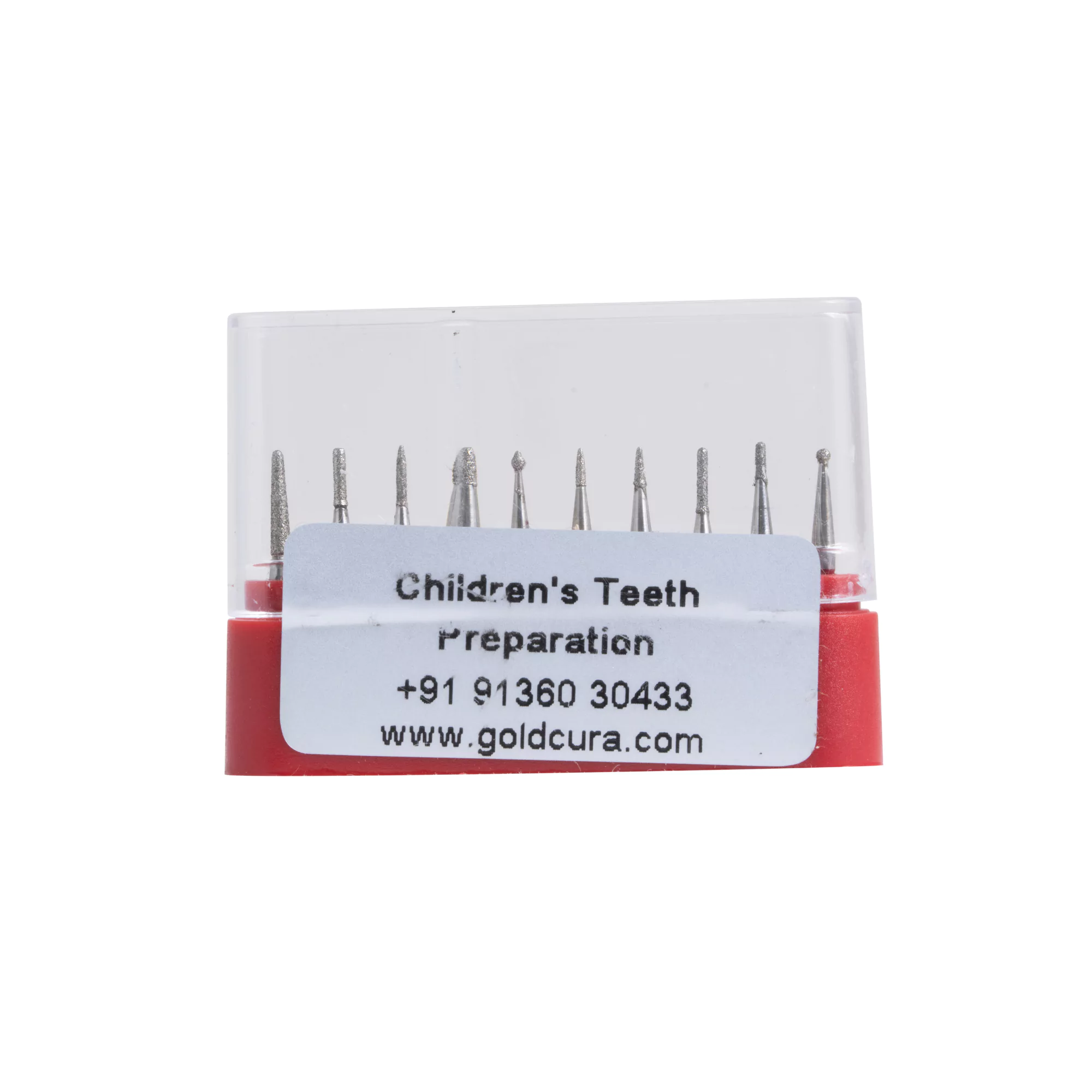 Buy Children's Teeth Preparation Bur Kit by Gold Cura